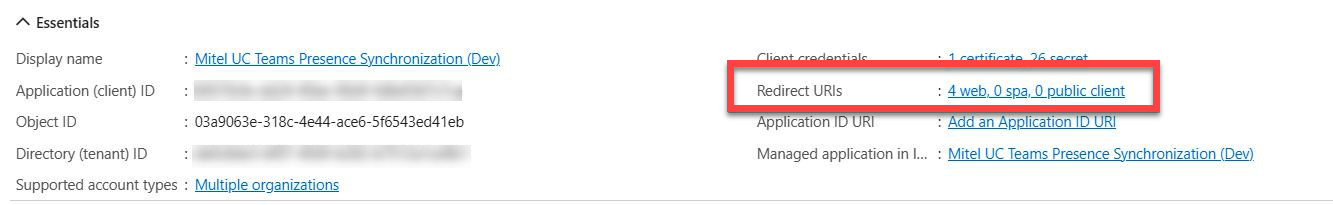Bi-directional presence